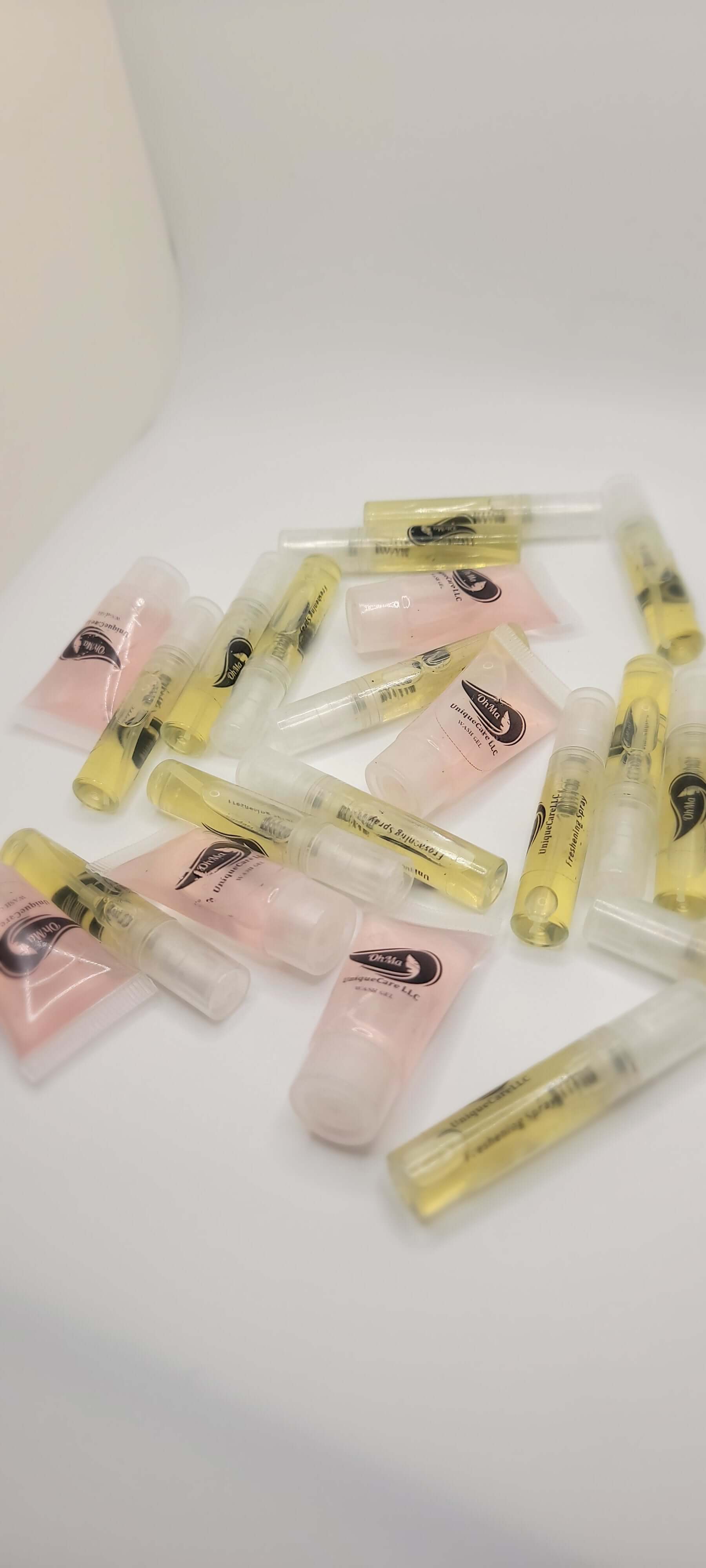 Travel-Size Gel & Spray Kits for On-the-Go Hygiene